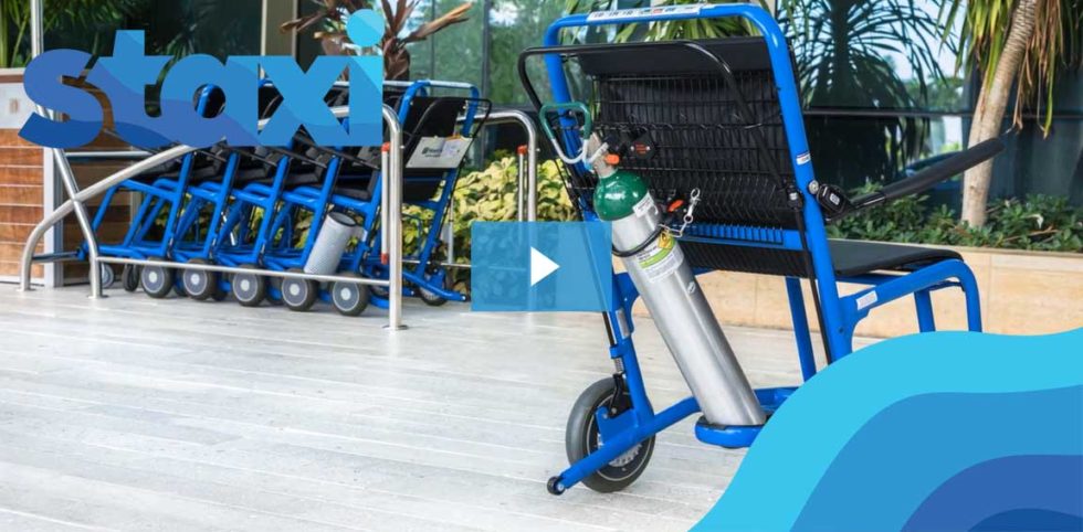 Using Your Staxi transport chair video tutorial and features