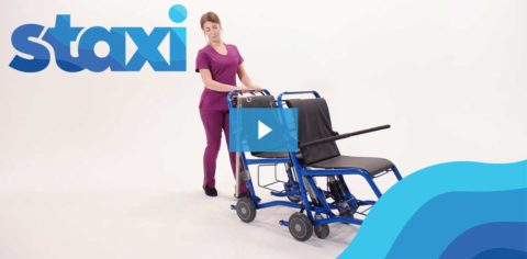 Using Your Staxi transport chair video tutorial and features