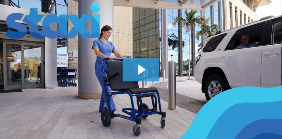 Using Your Staxi transport chair video tutorial and features